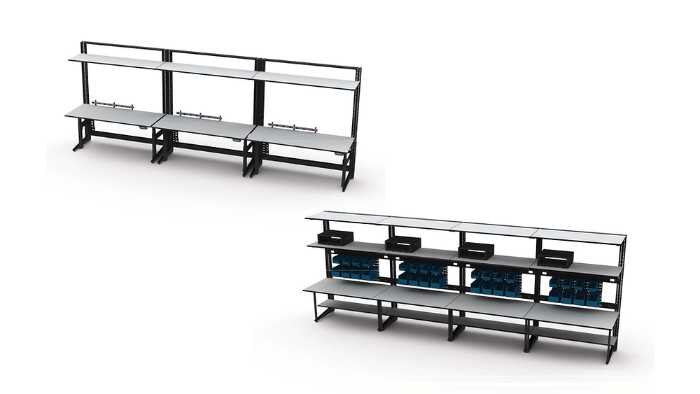 Designing a State-of-the-Art Tech Bench for Computer Assembly: A Case Study