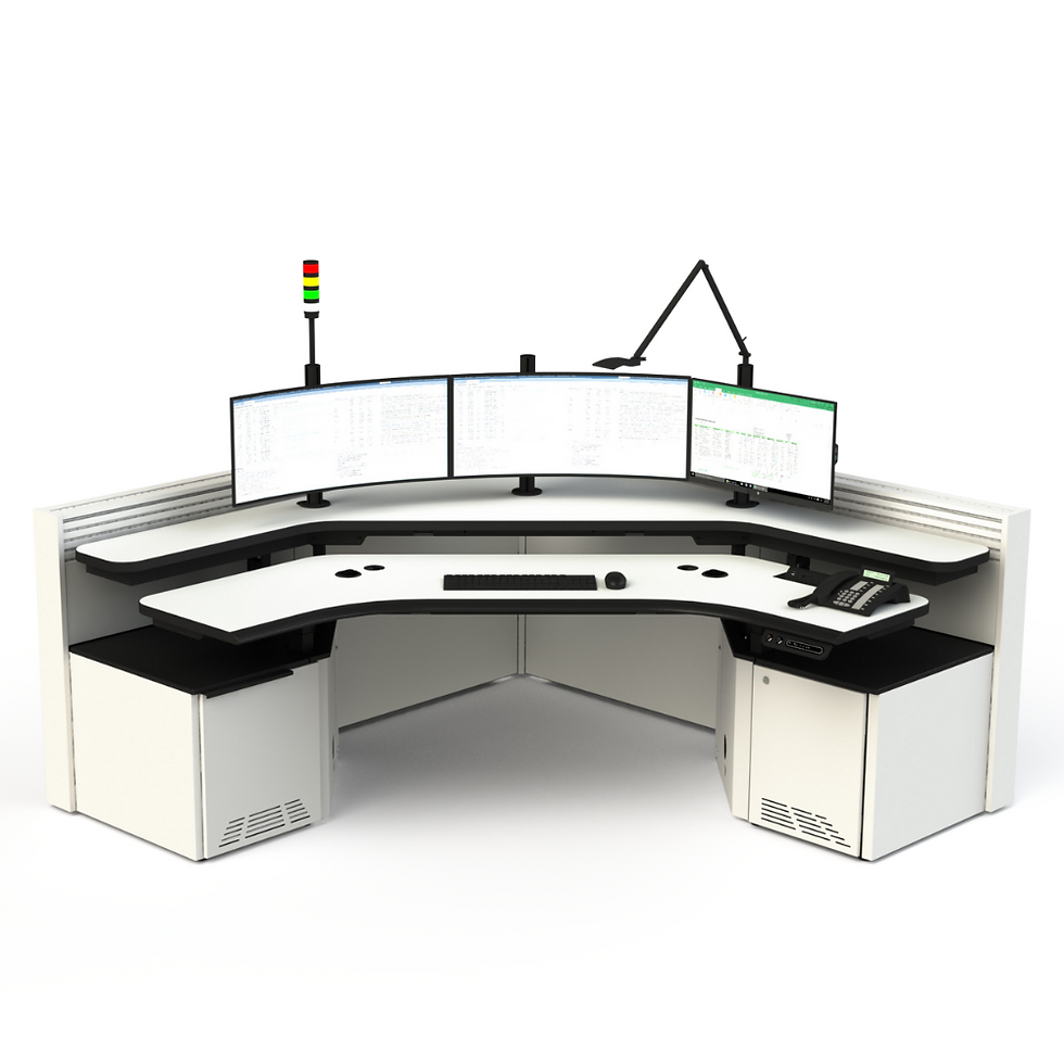 24/7 Control Room Consoles | Command Center Furniture | SUSTEMA