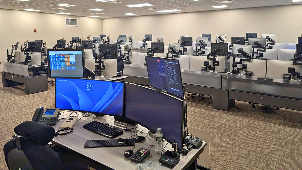 Optimized 911 Dispatcher Consoles for Enhanced Comfort and Productivity
