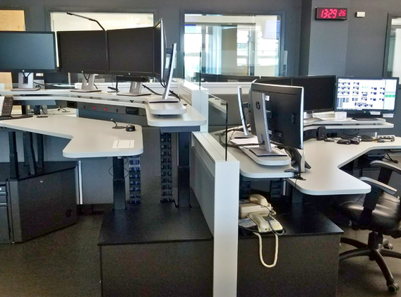 Custom Control Room Furniture | Sustema | 30 Years Experience