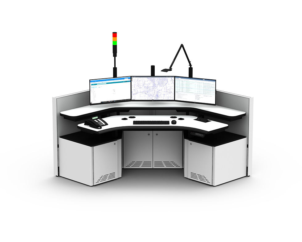 24/7 Control Room Consoles | Command Center Furniture | SUSTEMA
