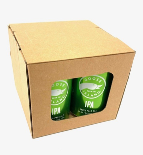 4 can cube gift box 330ml / 440ml | Blanks R Us
