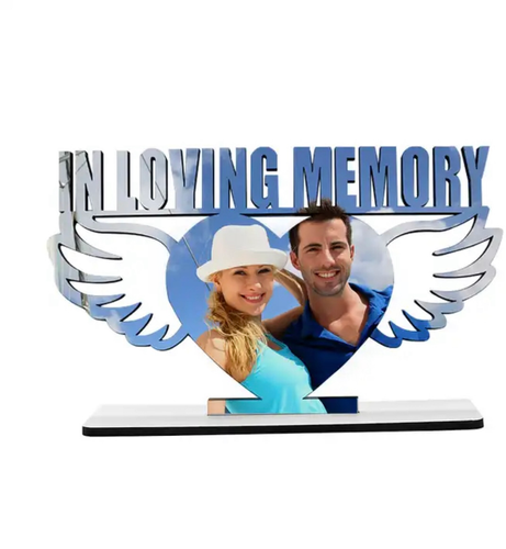 Sublimation in loving memory photo frame | Blanks R Us