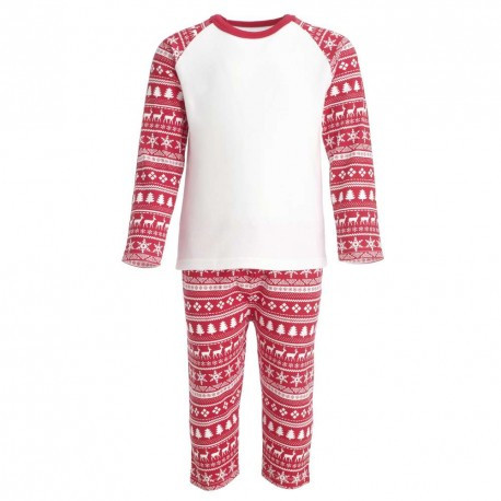 Red Christmas inspired Pyjamas | Blanks R Us