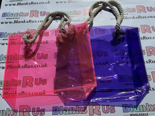 PVC beach bag | Blanks R Us