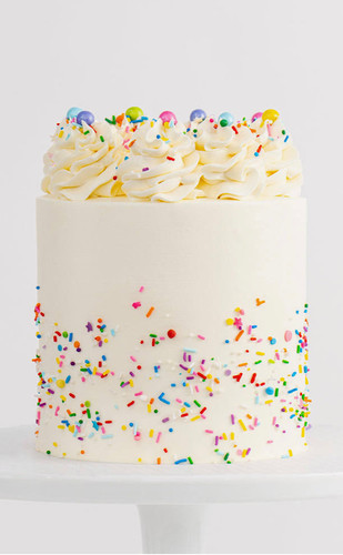 Birthday Cakes | throwing confetti