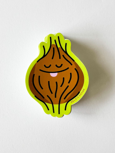 Coconut Sticker | Kelsie Dayna Designs