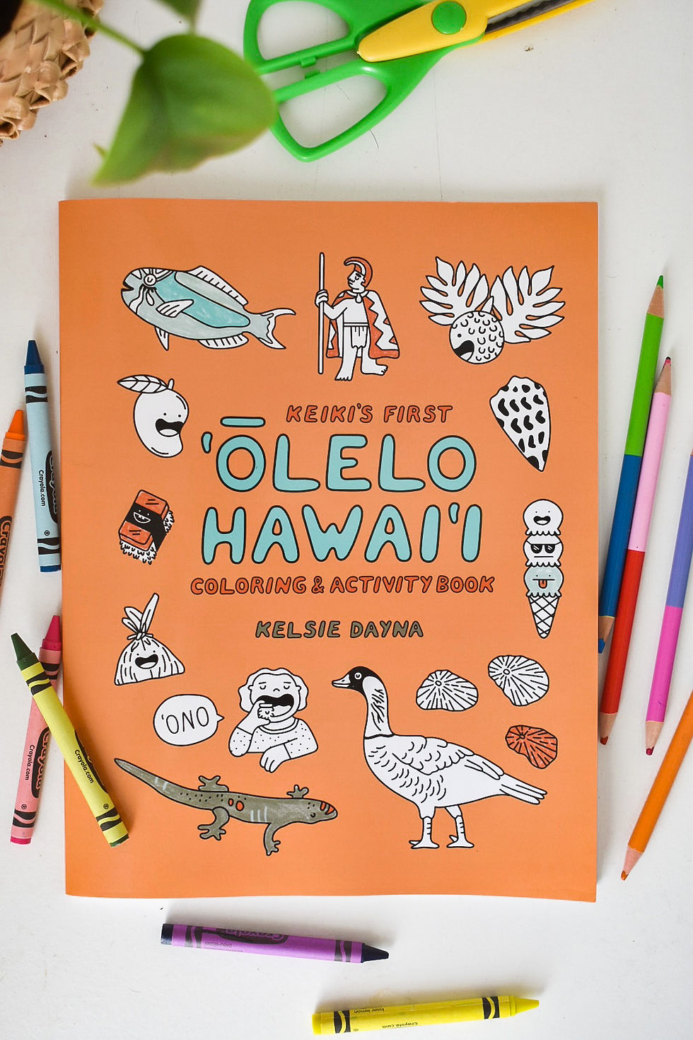 Keiki's First ʻŌlelo Hawaiʻi Coloring Book | My Site