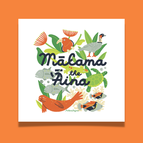 Mālama the 'Aina - White | Kelsie Dayna Designs