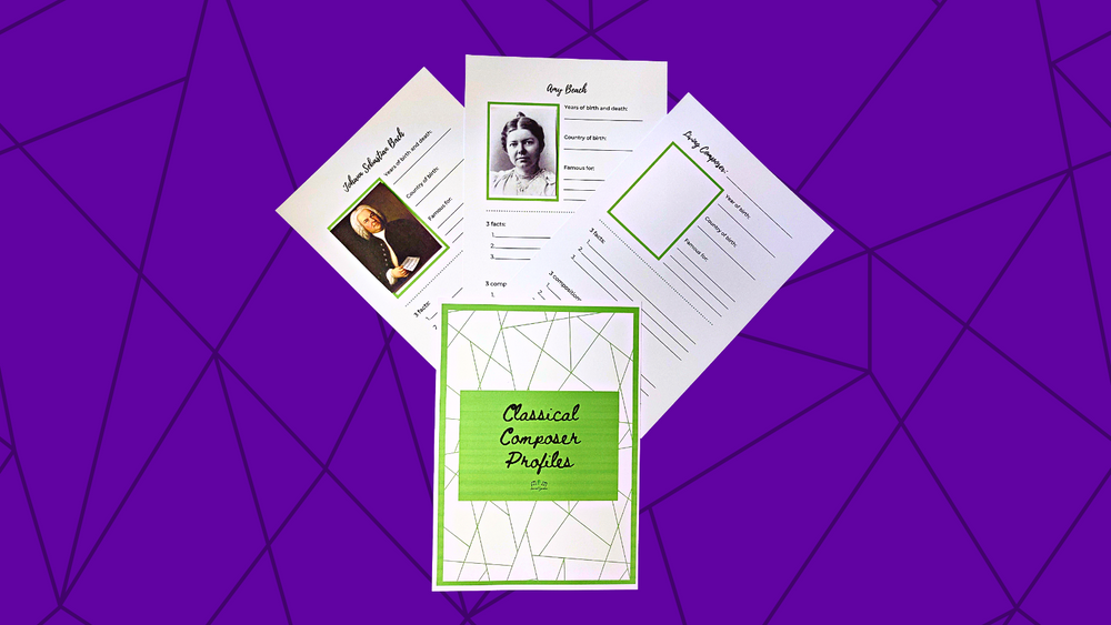 100 Classical Composer Profile Templates
