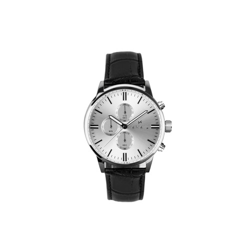 Chrono | Silver x Black | availwatches