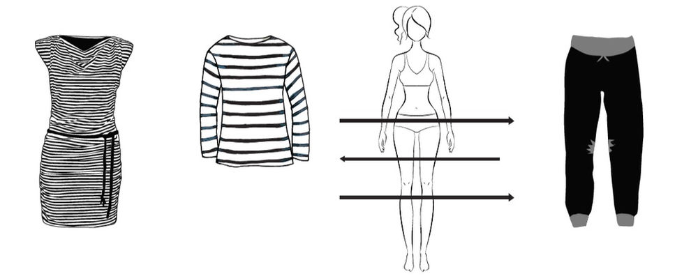 How to achieve your ideal body shape through illusion dressing.