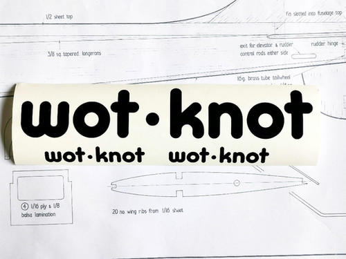 Wot-Knot Vinyl Decal Sheet | Future Crafts