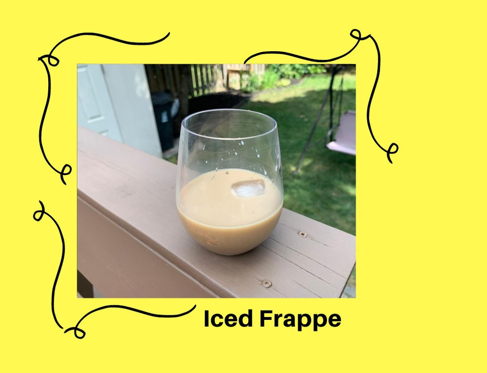 Easy Homemade Iced Frappe