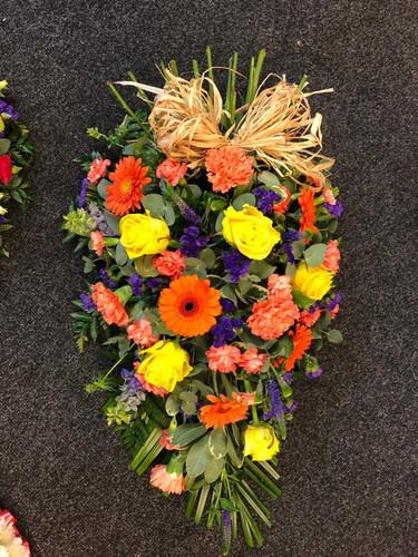 Single Ended Mixed Floral Spray | Lune Valley Florist