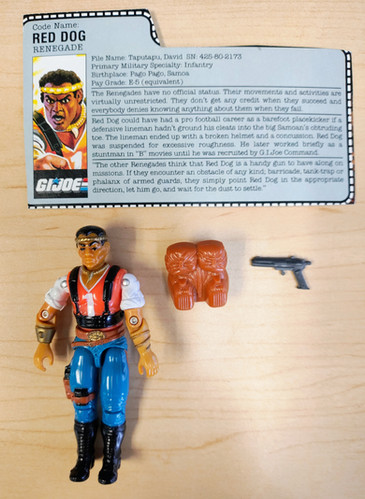 GI JOE RED DOG | Bazinga Vintage Toys