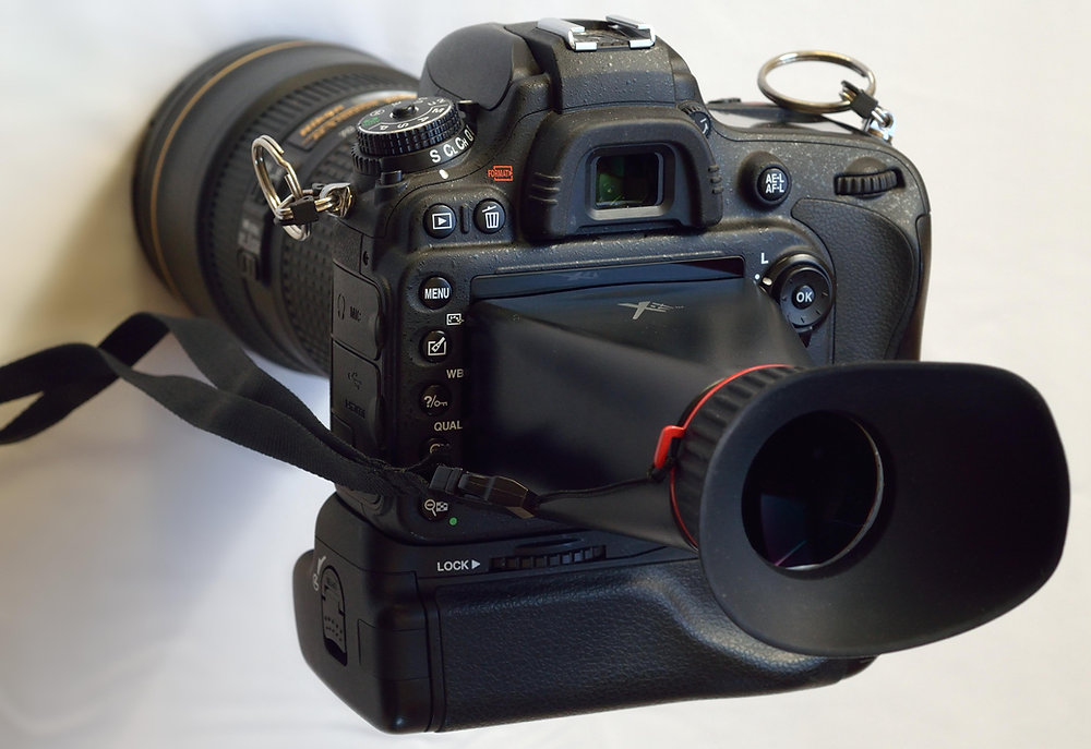 Using an LCD Viewfinder on your DSLR