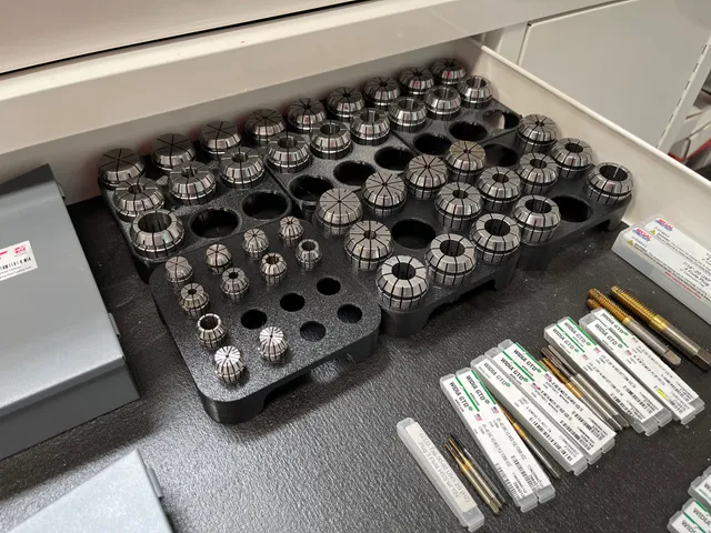 DESIGN PACK - ER COLLET TRAYS | Hall Precision