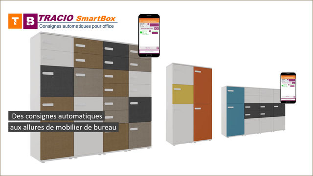 Les consignes automatique Tracio SmartBox