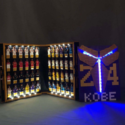46 Mini Kobe Bryant Collection Book Building Block | Peacemoeroffcial