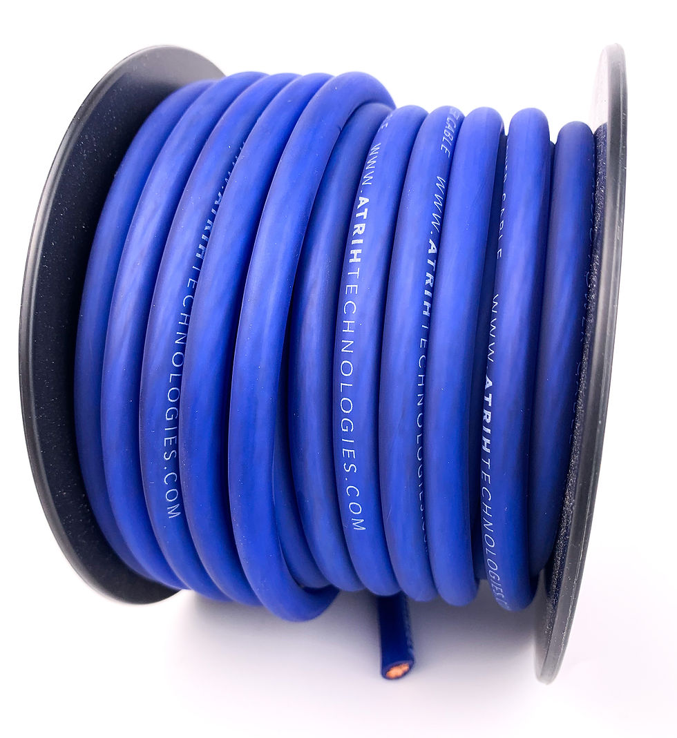 8 Gauge 50ft OFC Car Audio Power Cable Wire | ATRIH Technologies