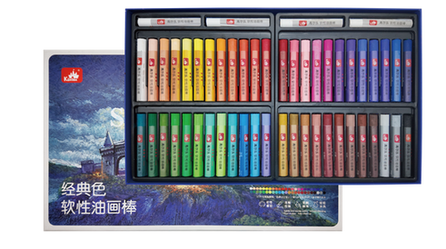 Kuelox Soft Oil Pastel (Classic) 36/48 Colors | Soft oil pastels