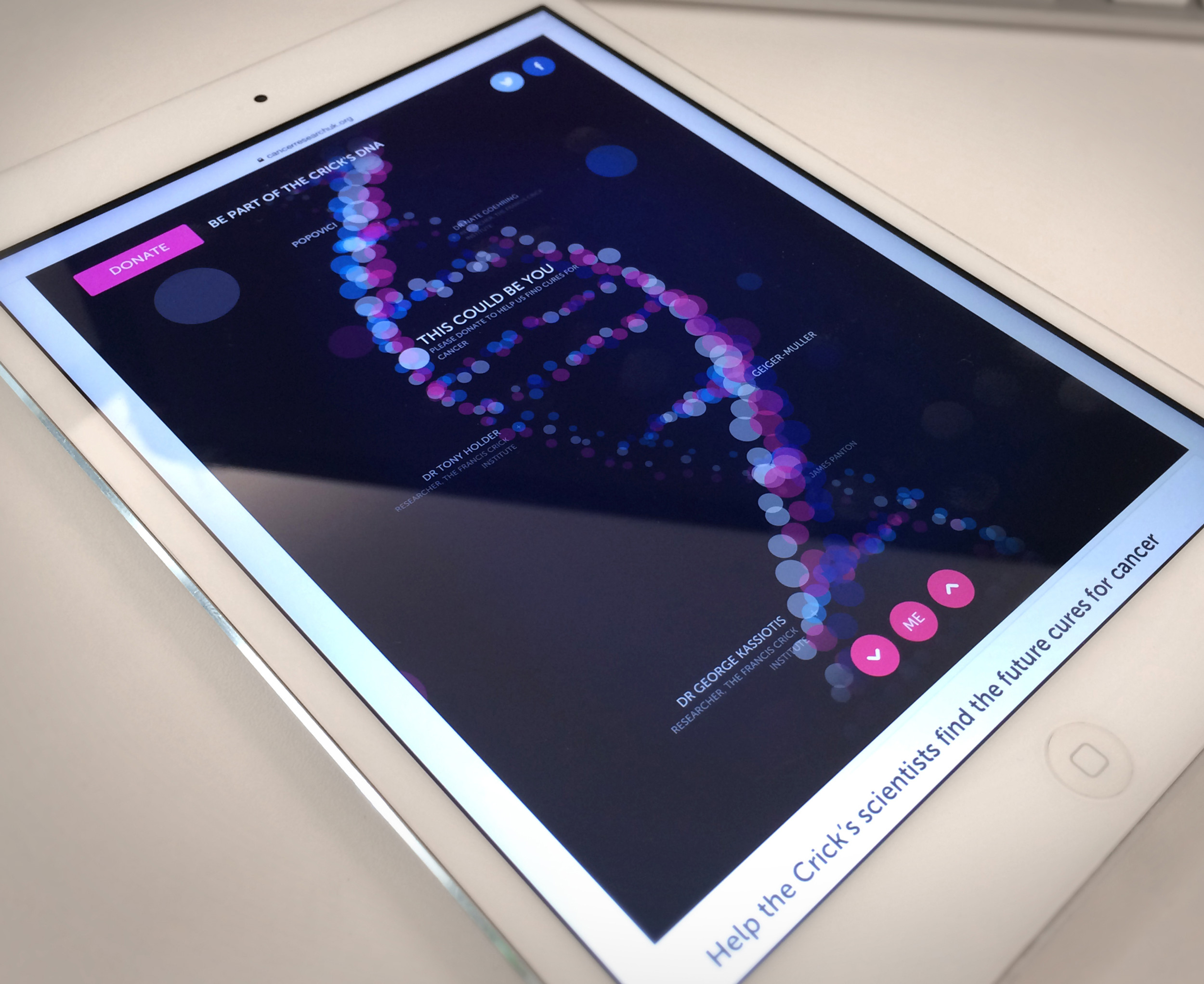 Francis Crick Institute | Matt and Dave Creative Team - www.mattanddave ...