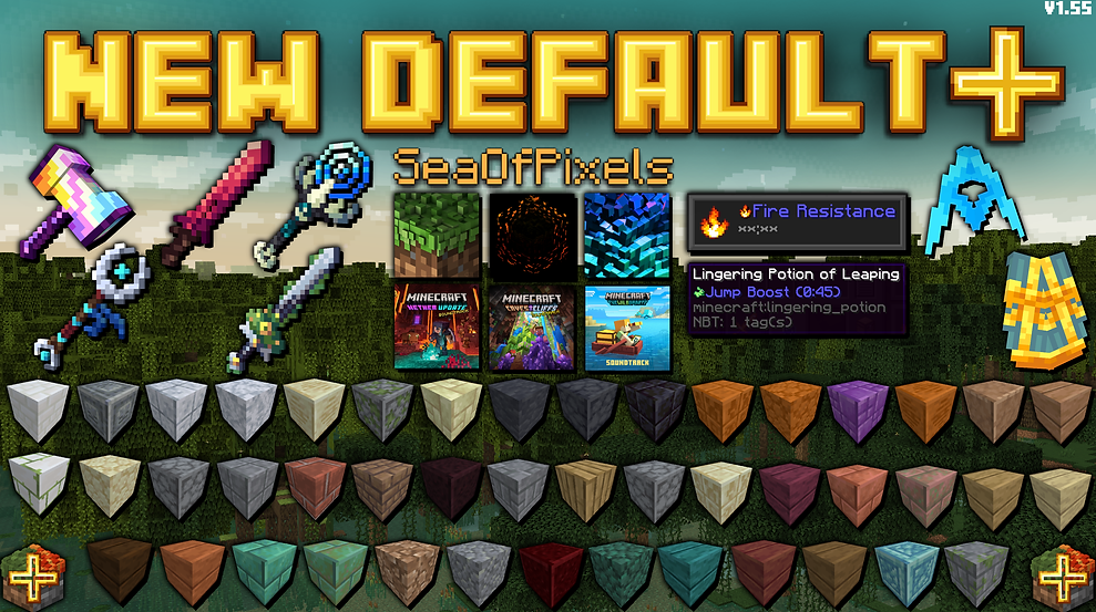 New Default+ - Resource Packs - Minecraft - CurseForge