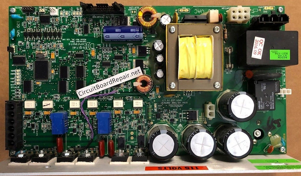 REPAIR SERVICE - Matrix motor control circuit board part #013724 - T5 ...