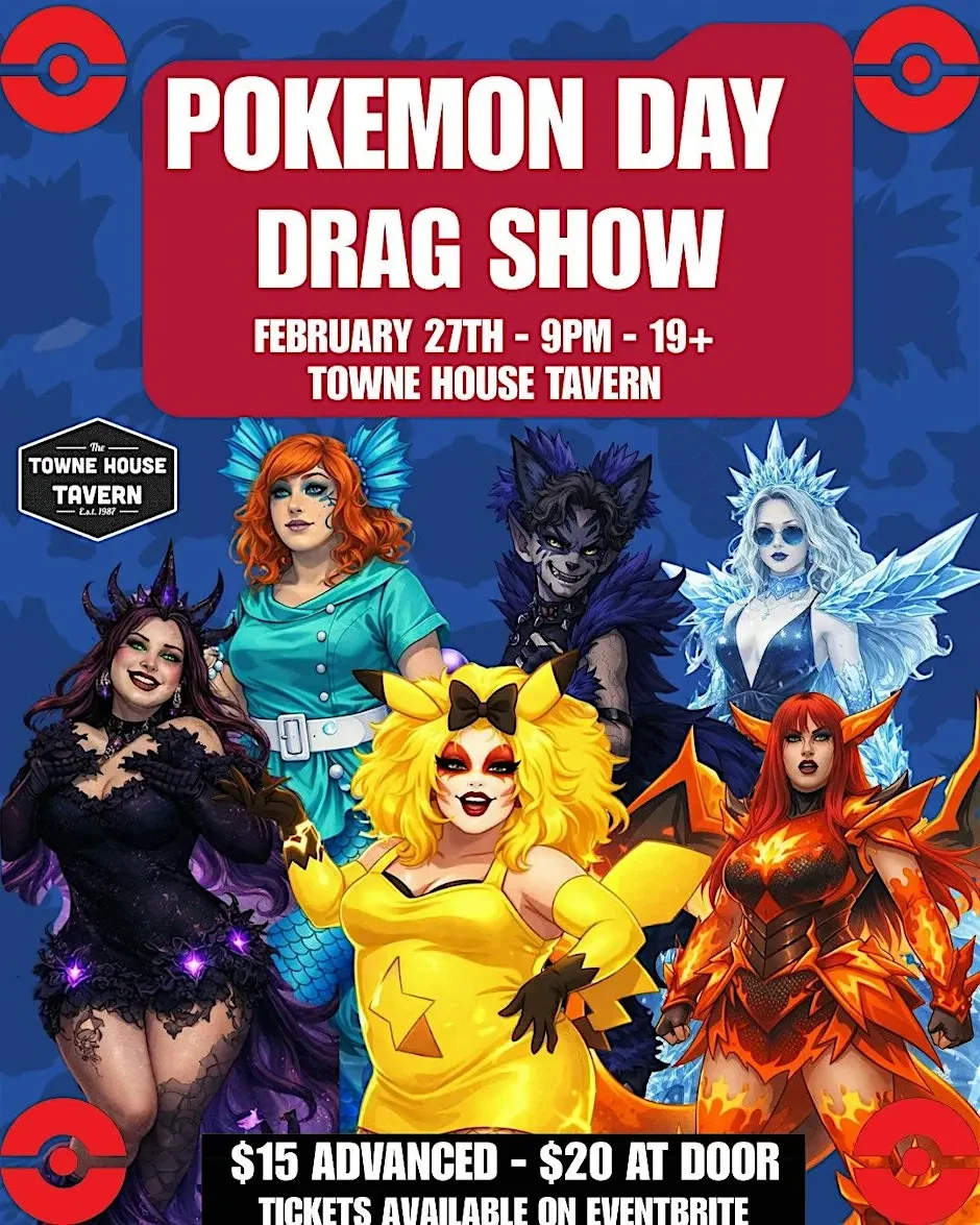Pokemon day Drag Show | Downtown Sudbury