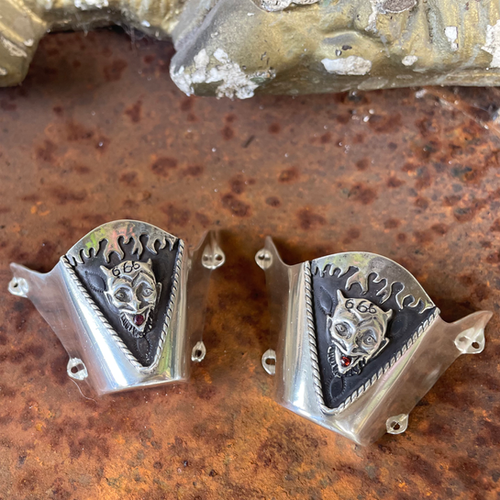 Race with the Devil Boot Tips - POINTY/Garnet | silverstallion