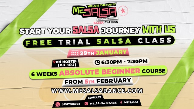 Me Salsa - Salsa Dancing in Birmingham