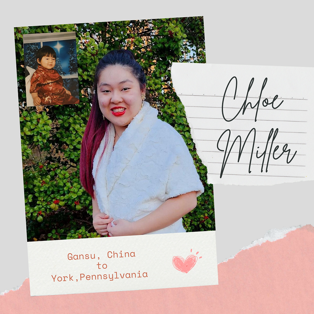 Adoptee spotlight: Chloe Miller