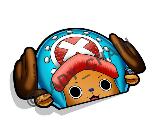 Peeking Chopper | Lady Chain Tattoos