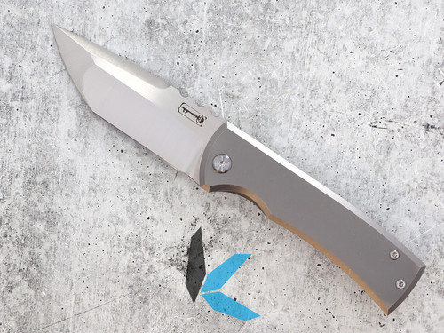 Chaves Redencion 229 Kickstop Tanto Full Titanium SW Tanto | knifehub