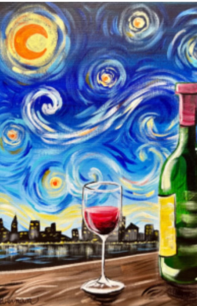 Paint and Sip: Van Gogh's Wine | The Makery