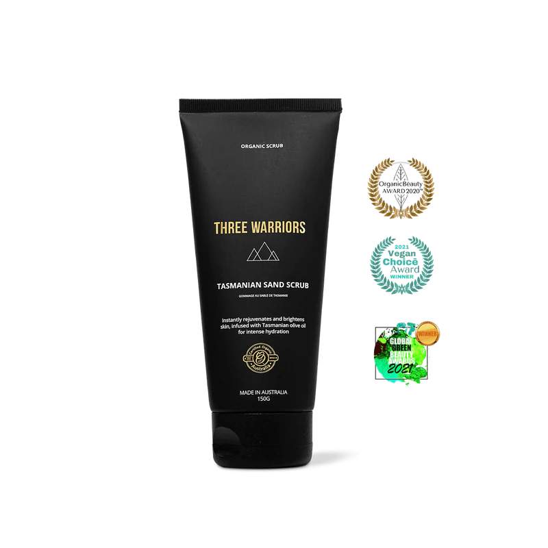 Three Warriors Tasmanian Sand Scrub | The Glow Lab