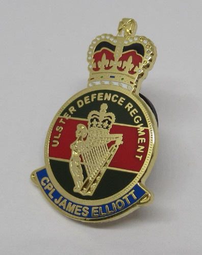 UDR CPL JAMES ELLIOT CAMPAIGN PINS | JUSTICE371 CAMPAIGN