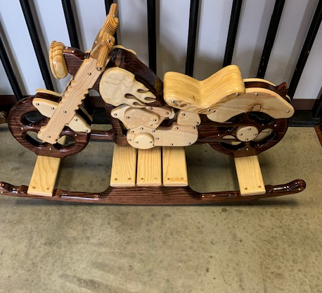 Rocking Motorcycle 8720 | Texas Prison Museum