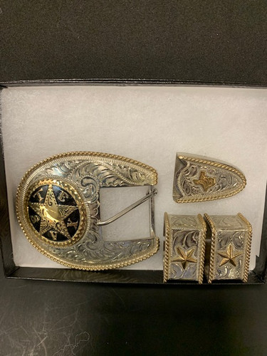 Ranger Buckle Set 4103 | Texas Prison Museum