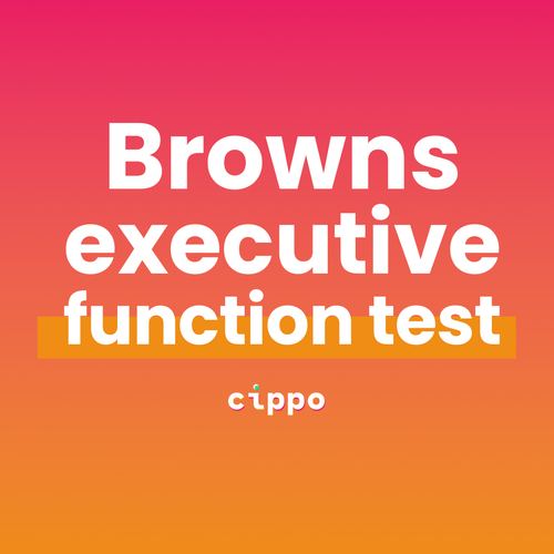 Brown Executive Function Scales | CIPPO Egypt