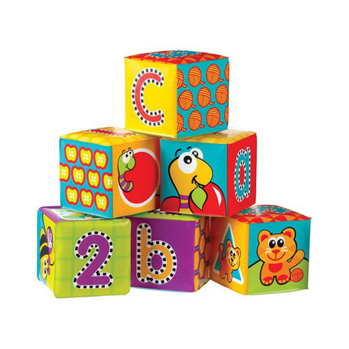 Splash and Learn Bath Soft Blocks | Playgro