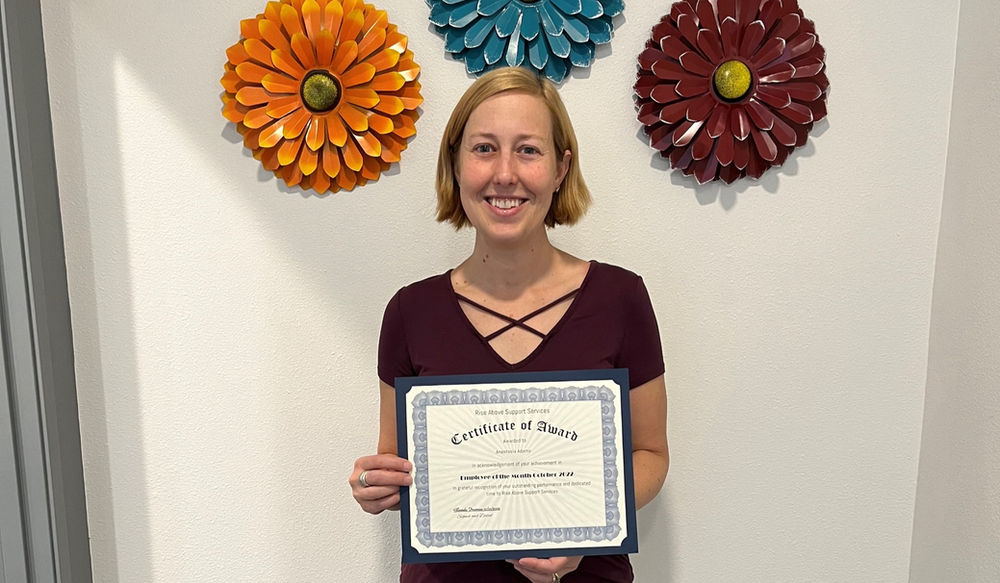 October 2022 Rising Star of the Month! Congrats Anastasia Adams!