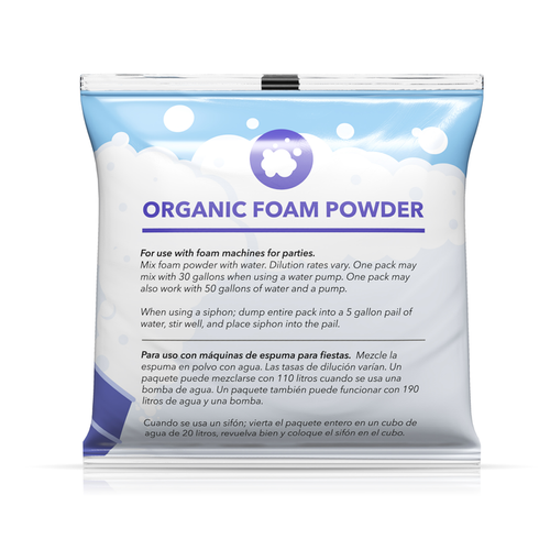 TEN Foam Powder Packs (£17 per pack) | Foam Party Machines