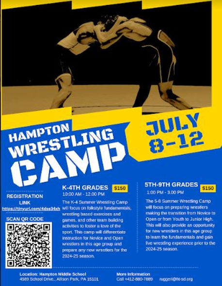 Summer Camp | Hampton Wrestling