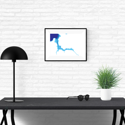 River Camel Bathymetric Map | LocalOutlines