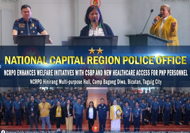 NCRPO enhances welfare initiatives with CSBP, healthcare access