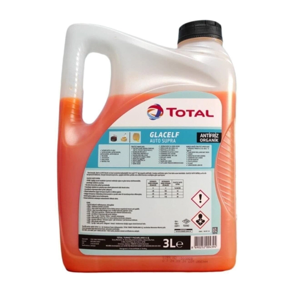 TotalEnergies Glacelf Auto Supra Antifriz Mavi 3L | Diba Otomotiv