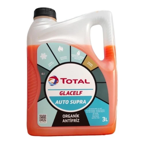 TotalEnergies Glacelf Auto Supra Antifriz Kırmızı 3L | Diba Otomotiv