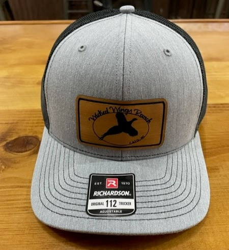 Gray/Black Wicked Wings Ball Cap | Wicked Wings Ranch